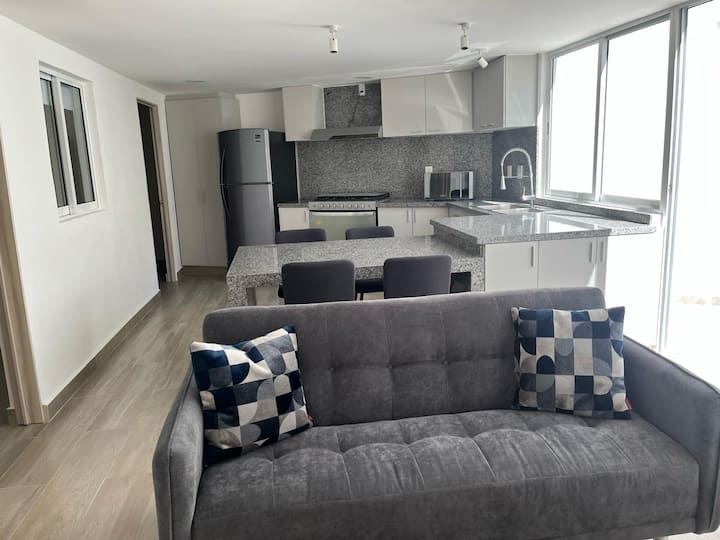 Suite En Tecamachalco A 1 Cuadra Blvd. De La Luz - Mexico City