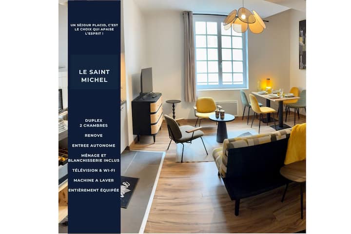 Le St Michel-duplext3 Hyper Centre-rénové - Limoges