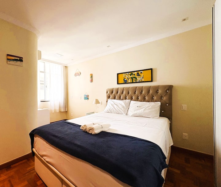 Apartamento Amplo A Poucos Passos Da Praia - Brazilië