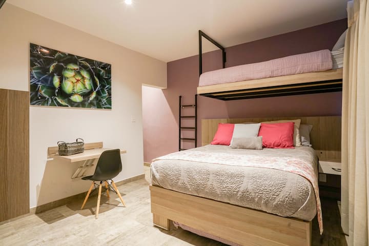 Charming Family Room Getaway In Condesa - Mexico City