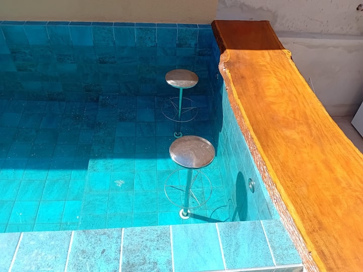 Pousada De Dois, Piscina Bar Molhado - Presidente Prudente