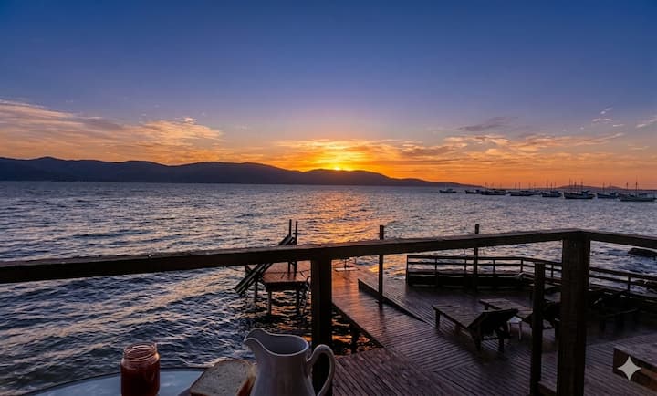 Seu Paraíso Particular Frente Ao Oceano. - Palhoça