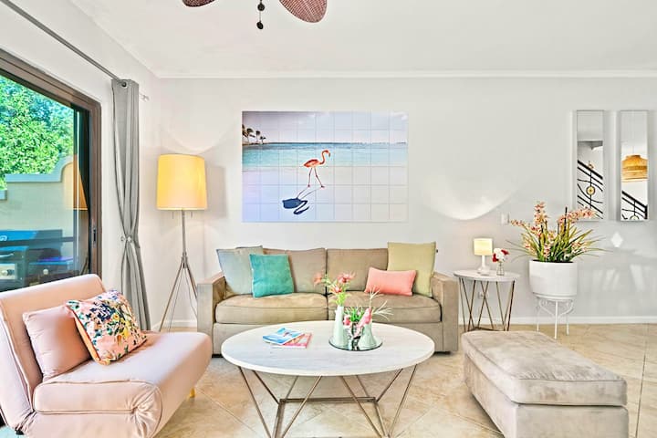 2br 3ba Townhouse W/ 3 Pools, Gym, Tennis - Aruba