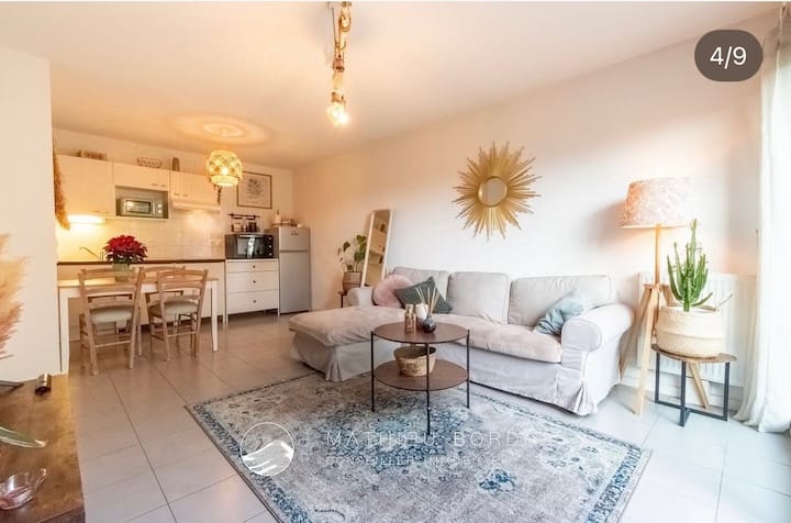 Charmant Appartement à 2 Pas De La Plage - Labenne