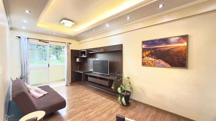 Apto Premium Jd. Satélite: Wi-fi, Suíte + Garagem - São José dos Campos