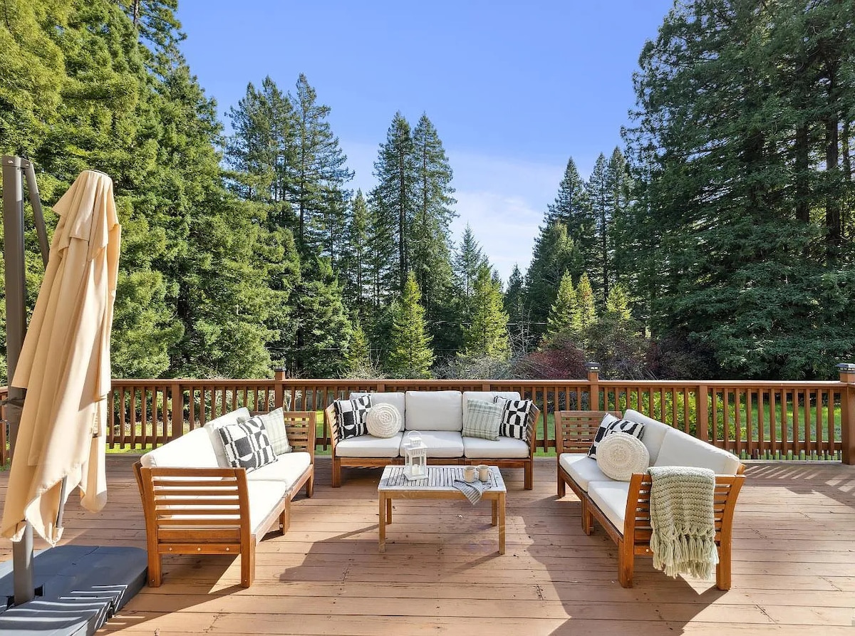 Retraite Redwood Orchard - Maisons à louer à Occidental, Californie ...