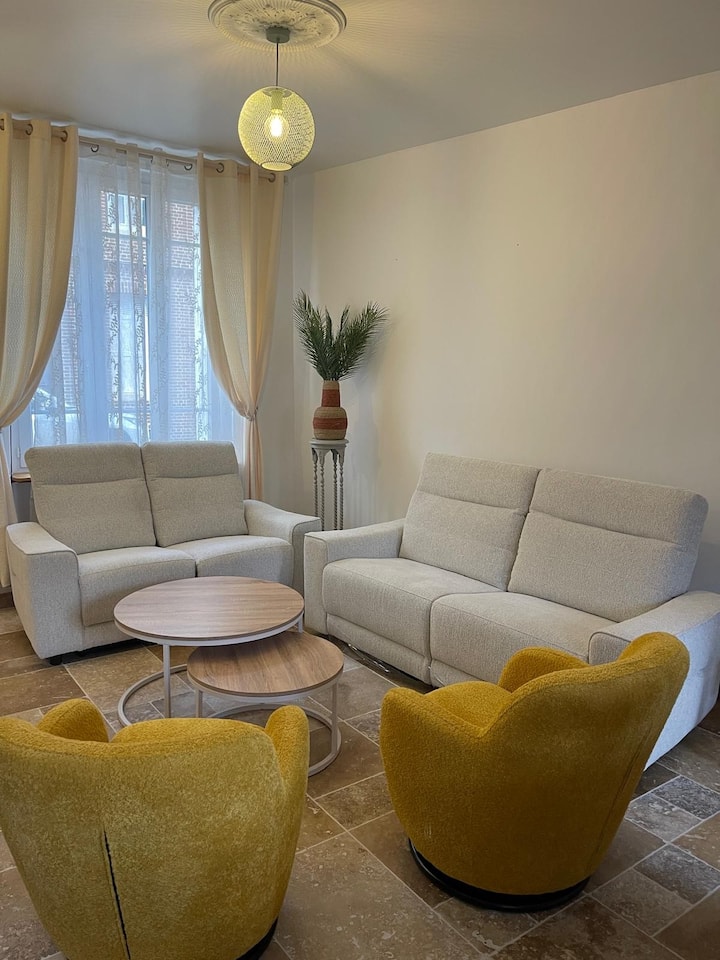 Cocon Avec Jardin, Quartier Port Bénédictine - Fécamp