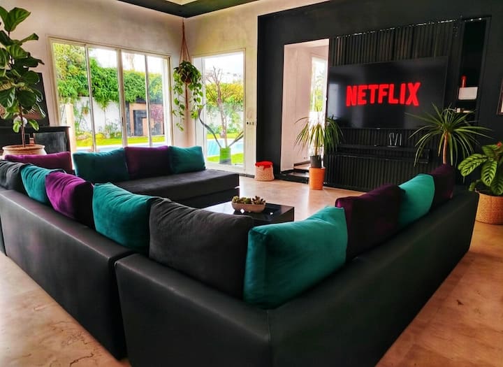 Luxuryhouse Big Pool 6 Min To Football Stadium Caf - Rabat