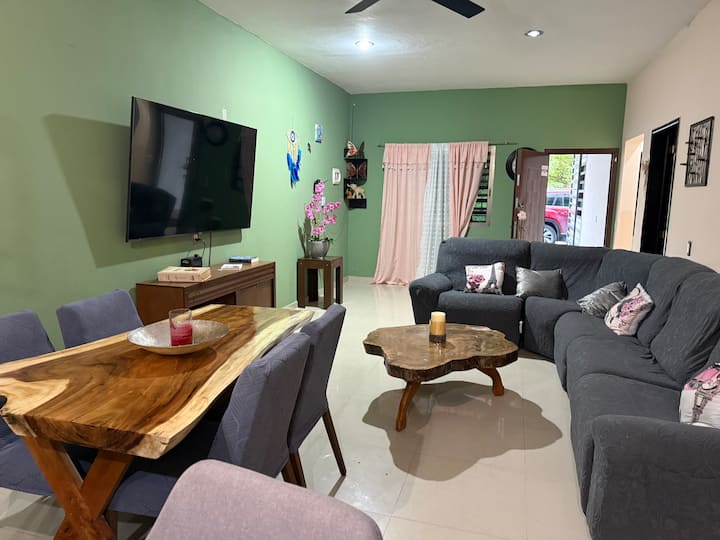 Cómoda Casa 2 Habitaciones - Tabasco