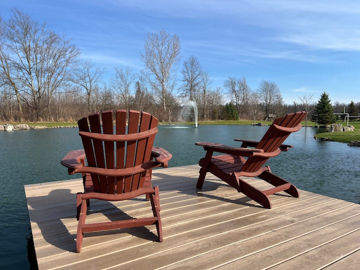 Cozy Pondside Cabin For Couples & Solo Retreats - United States