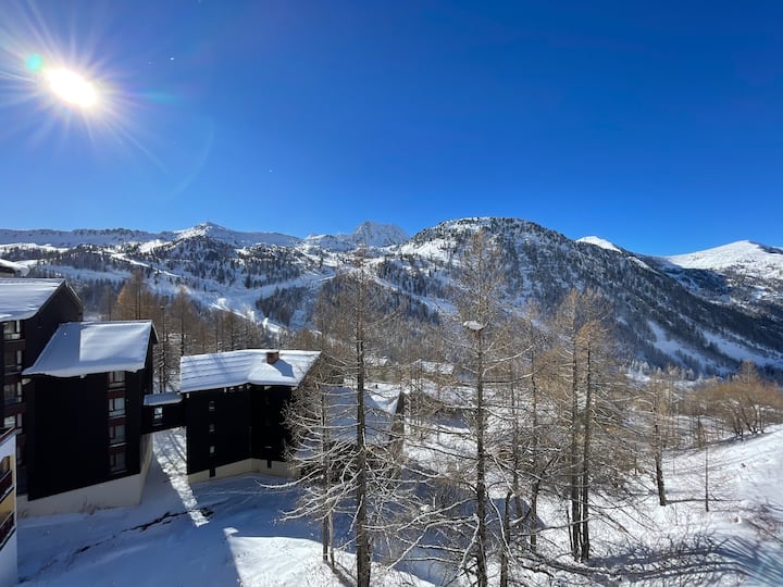 Superbe Appartement 2p - 4 Couchages - Isola 2000