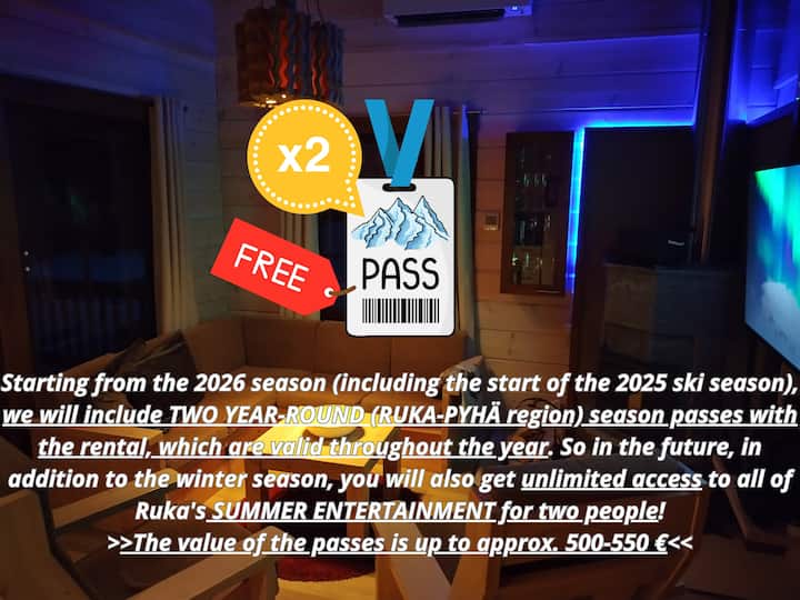 Ruka Star- 2 X All Round Passes + All Included! - Ruka