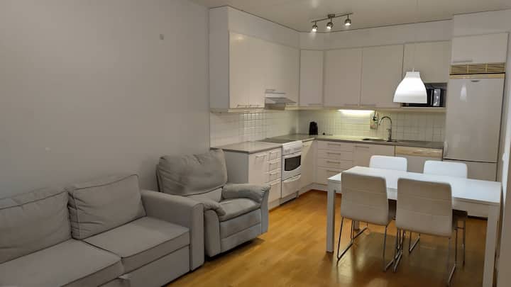 Saunallinen Kaksio, Hyvät Yhteydet - Kauniainen