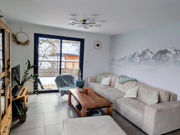 Chaleureuse Maison En Bois Au Montcel - Aix-les-Bains