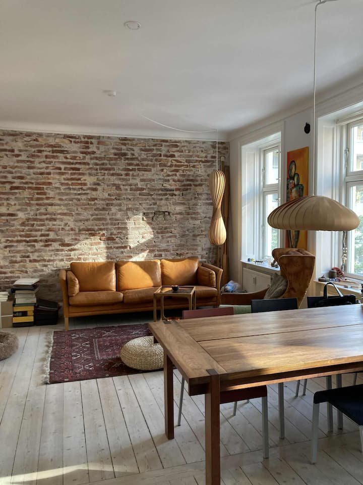 Super Central Og Stilfuld Lejlighed - Copenhague