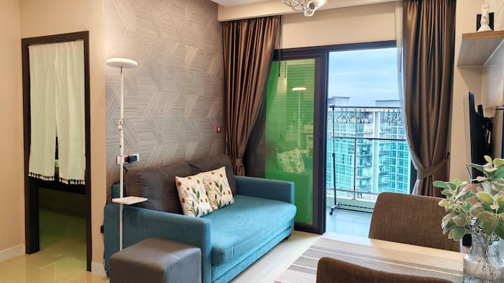 Dusit Grand View Condo绝美海景一居室/楼下双条车 - Pattaya City