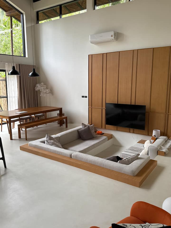 Jungle Views | Pool | 2 Beds W. En-suite | 2 Desks - Ko Pha-ngan