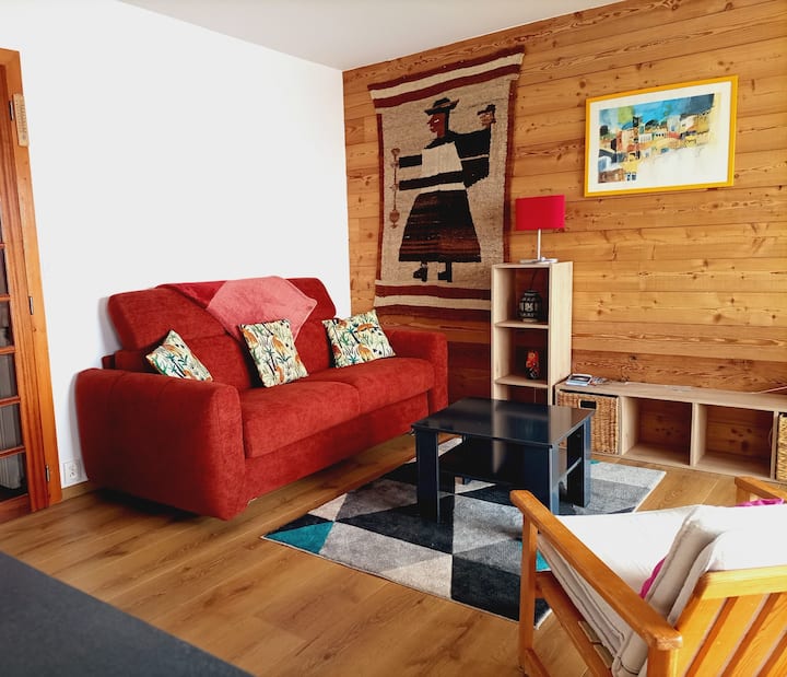 % Nouveau Chaleureux Spacieux Au Calme, Vue, Ski - Font-Romeu-Odeillo-Via