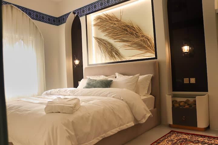 Athar Lodge – Room 2 | Medium Room With Rear View - Médine