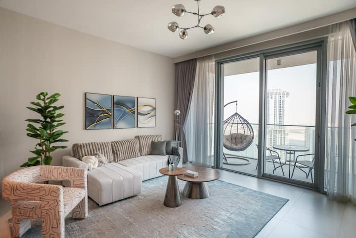 Infinity Pool Burj Views - 2 Bedroom-creek Marina - Dubai