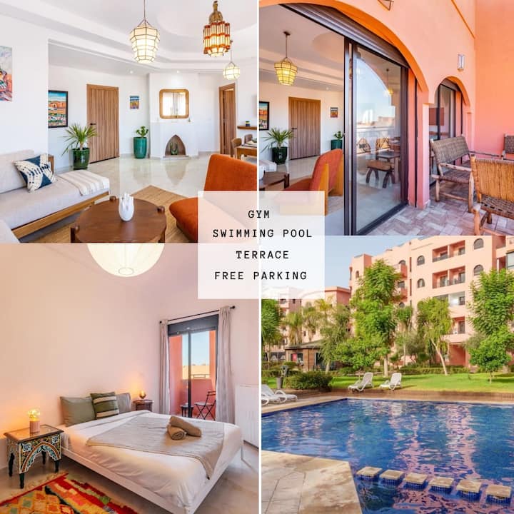 Zen Orient • Piscine & Terrasse • Parking Gratuit - Marrakesh