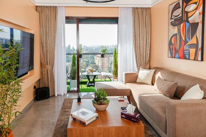 New Chic 1br Power Backup System Fast Wi-fi - Kenya