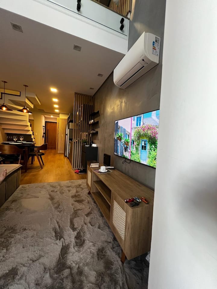 Loft Novo E Moderno | Rua Principal De Canela - Canela