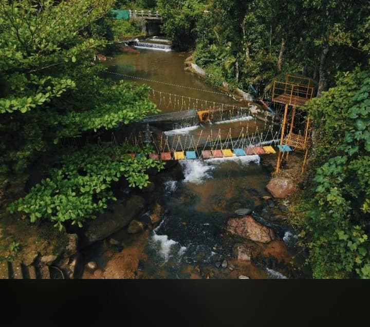 Nature Stay - Private Riverstream And Pool (Room2) - Chikmagalur