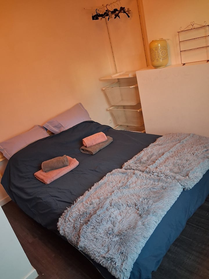 Appartement 1er éTage Proche Stade Arena Decathlon - Lila