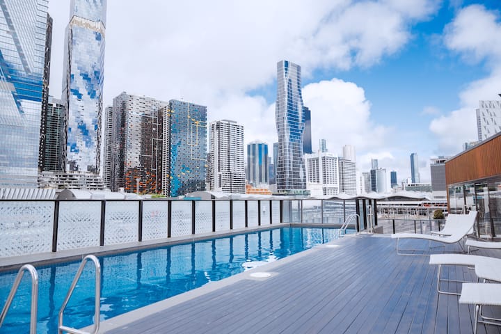 Docklands Marvel Stadium | City View Pool Gym - Melbourne