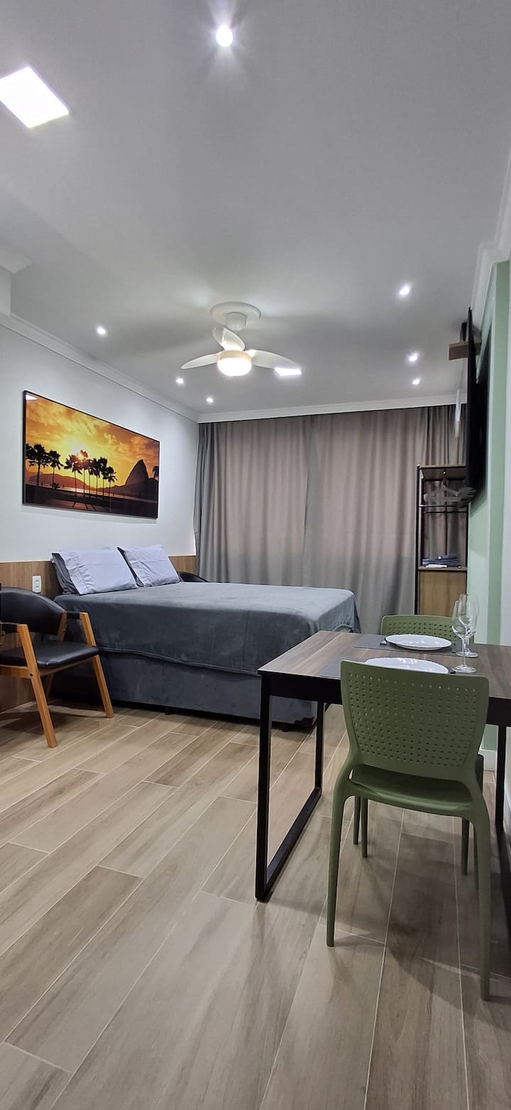 Praia 5 Min A Pé, Ac, Wifi, Tv75, Vista Corcovado - Brasil