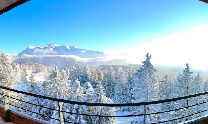 L'horizon Alpin, Pied Des Pistes + Parking - Lac Achard