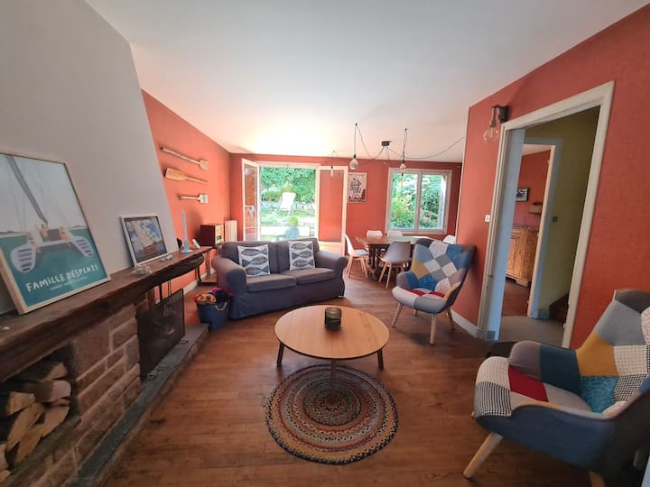 Maison Familiale Proche Des Plages Débarquement - Doville