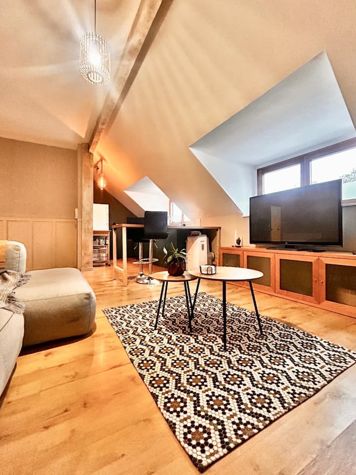 Joli Appartement 1 Ch. Calme Et Cosy Pour 2 Pers - Verviers