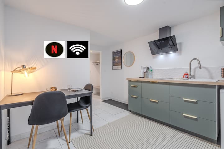 Studio ÉLégant En Rdc - Confort Et Simplicité - Lognes