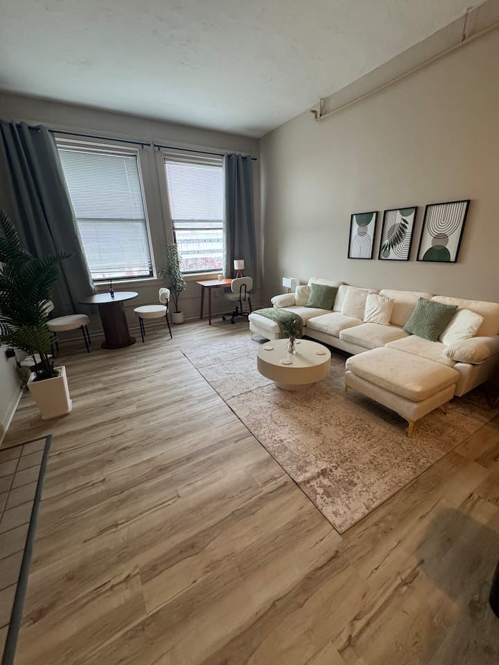 Chic Serenity Loft / Fast Wi-fi Walkable - Cleveland, OH