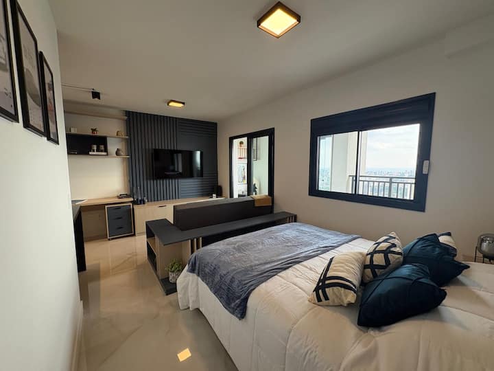 Studio Porsche Sirius Campinas Piscina Climatizada - Campinas