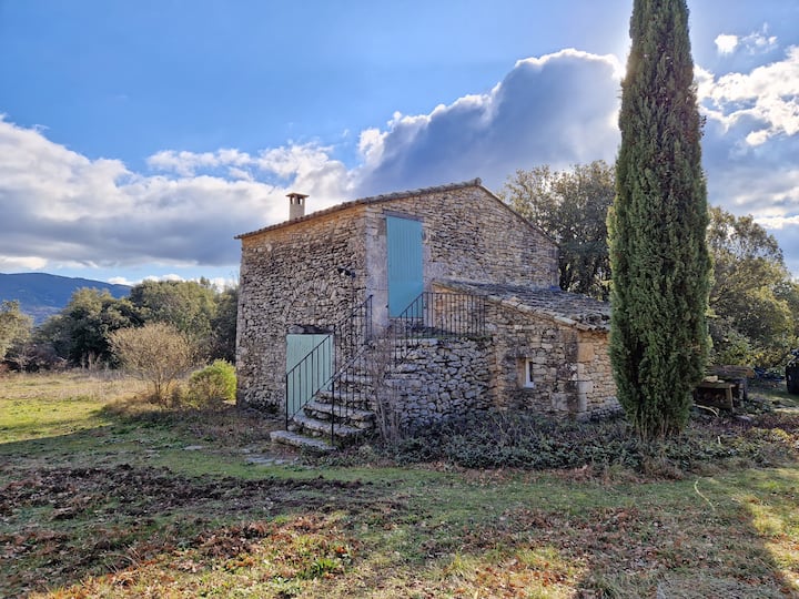 Grange Au Pied Du Luberon à Buoux - Provence - Apt
