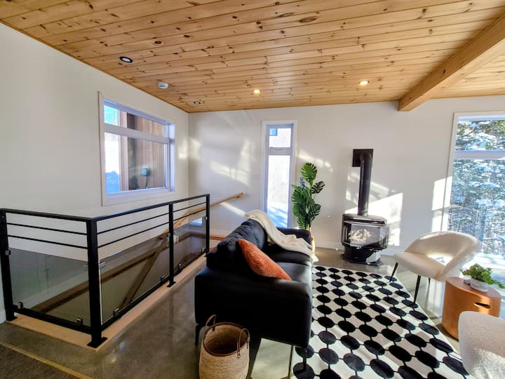 Chalet 4 Saisons · Sauna · Golf · Ski · 2 Familles - Thetford Mines