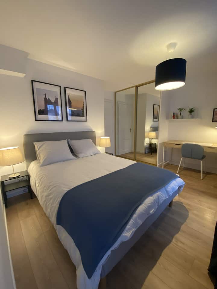Le 25 Robertsau – Studio Cosy Avec Wi-fi & Tv - Kehl