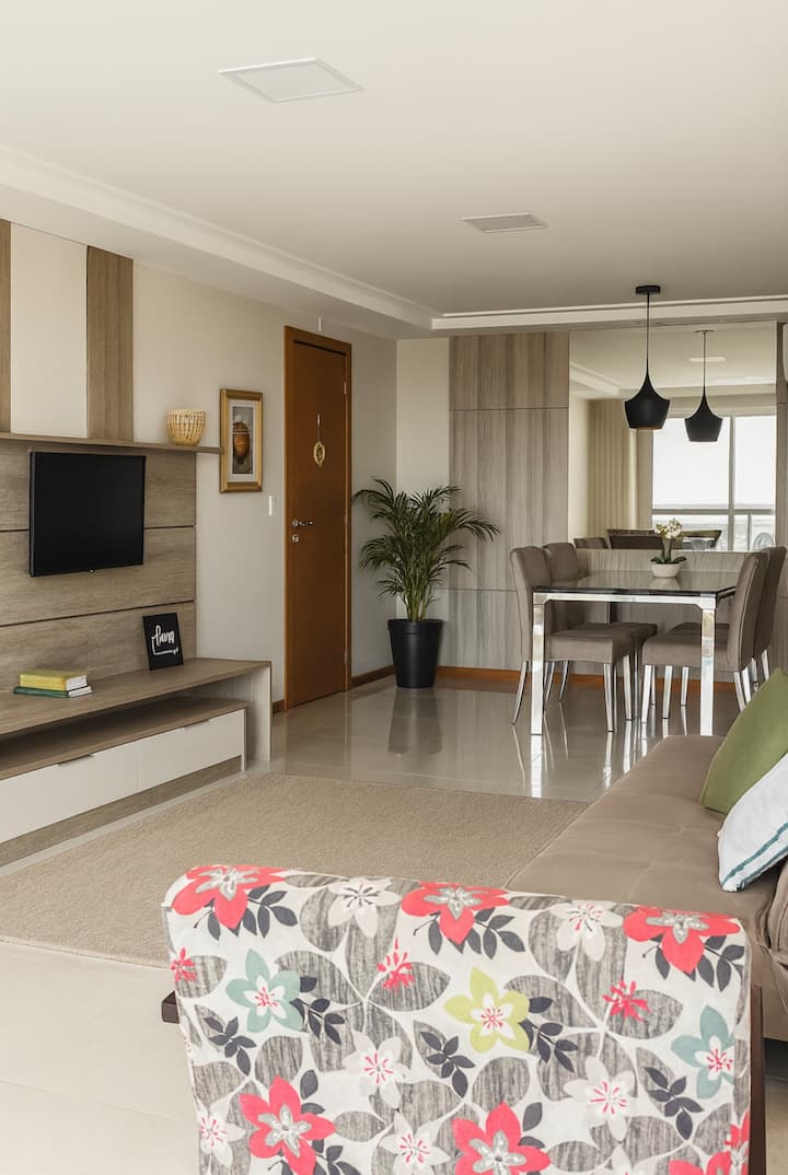 Apartamento Na Praia Do Morro - 3 Quartos - Guarapari