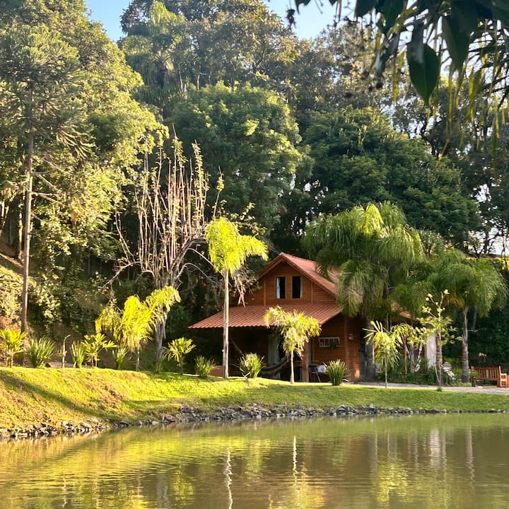 Nosso Paraiso Rv - Rio Cristalino E Lago Com Canoa - Campo Alegre