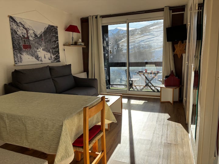 Appartement Familial Plein Sud Au Pied Des Pistes - Fontcouverte-la-Toussuire