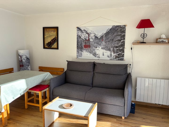 Appartement Familial Plein Sud Au Pied Des Pistes - Le Corbier