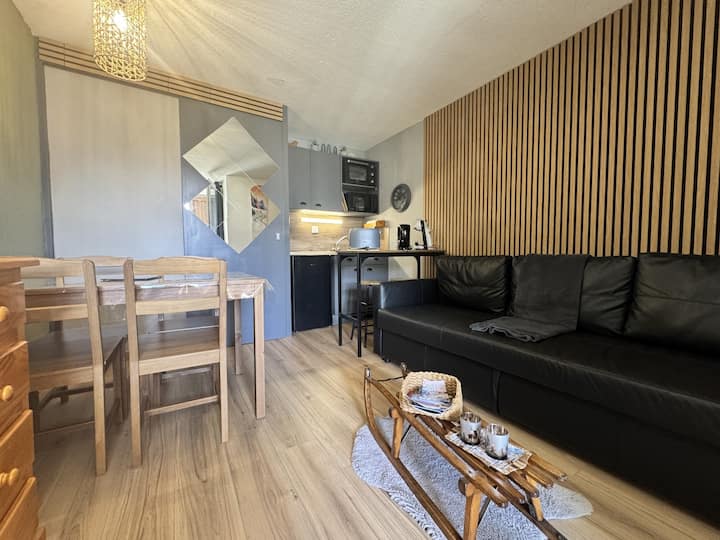 Studio Cosy Au Pied Des Pistes Plein Sud Belle Vue - Les Deux Alpes