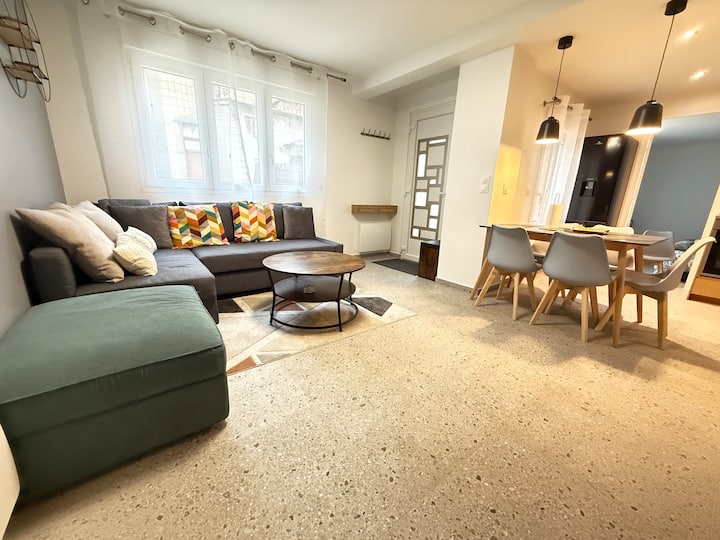 Charmante Maison T4 - Salon + 3 Chambres + Jardin - Aéroport de Paris-Orly (ORY)