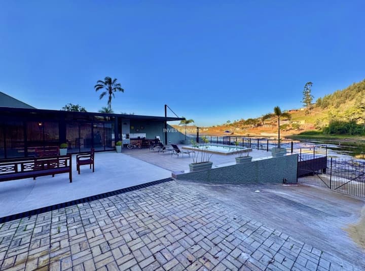 Casa Na Represa Para Até 10 Pessoas! Mobiliada - Juiz de Fora