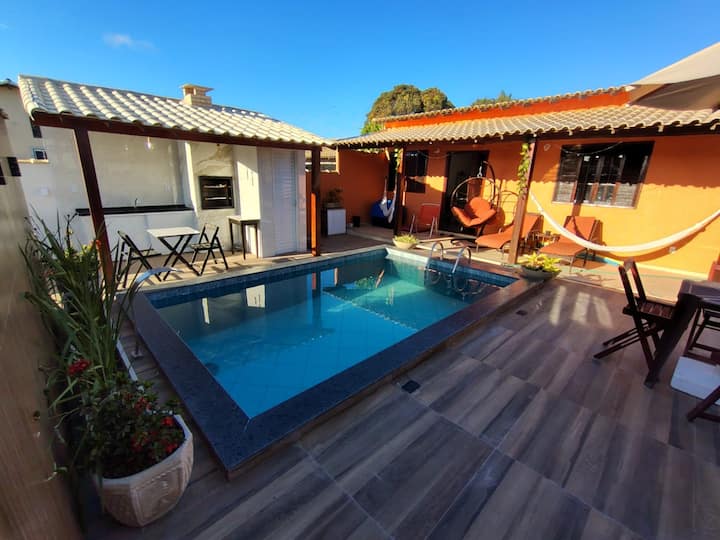 Linda Casa Em Cabo Frio - Unamar C/ Piscina - Cabo Frio