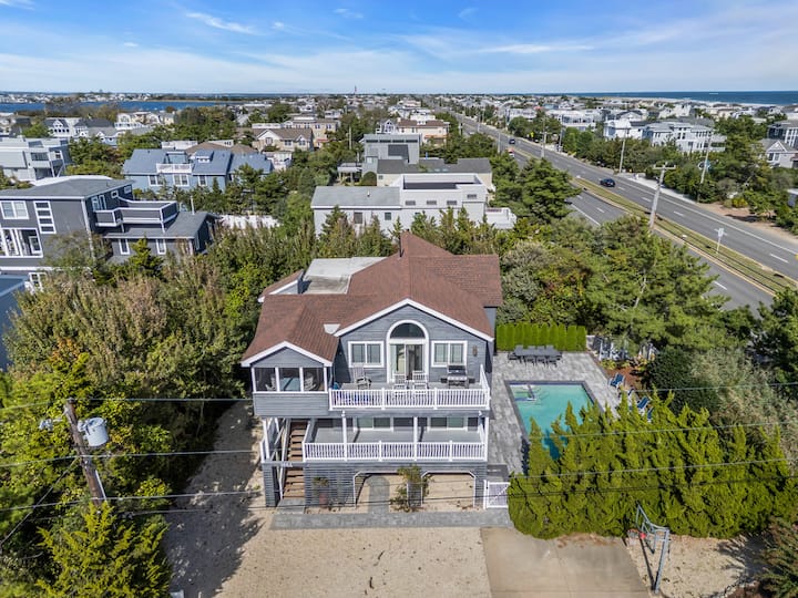 5br Loveladies Lbi Family Escape - Pool - Elevator - Barnegat Light, NJ
