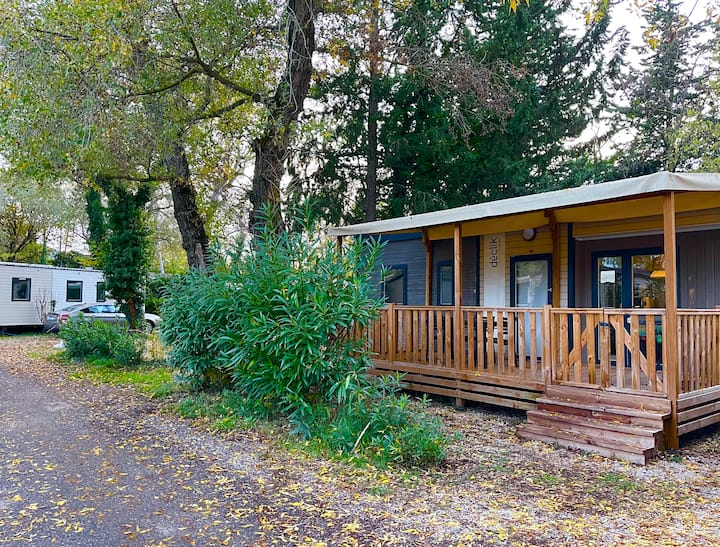 Mobil-home 3ch Avec Clim. + Terrasse Semi Couverte - Lauris